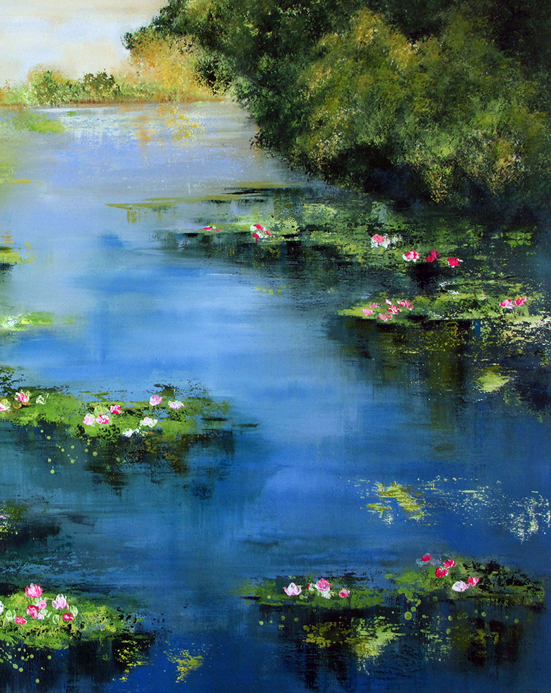 ÉTANG AVEC NÉNUPHARS - boesner GmbH