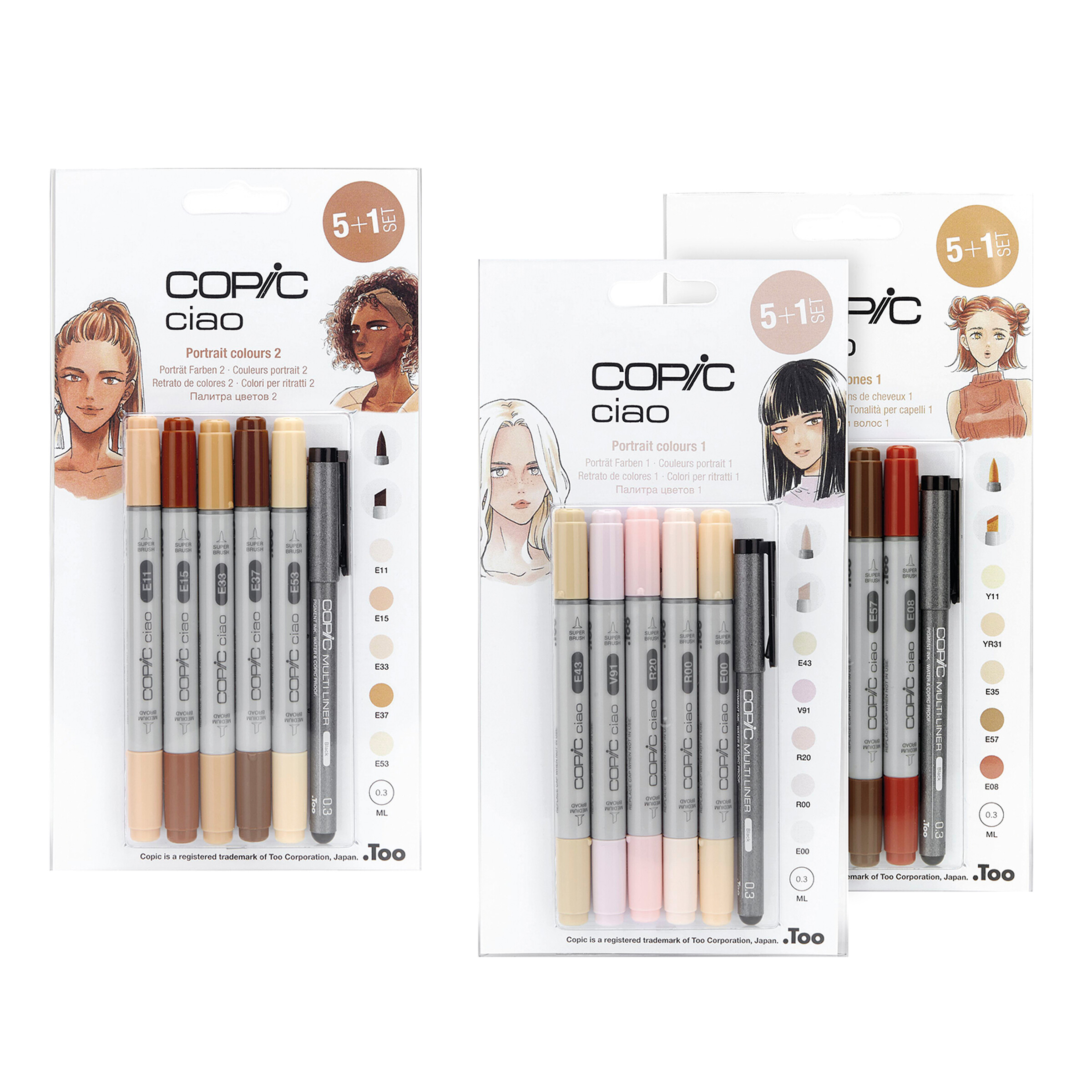Copic Ciao 5+1 Set | boesner Suisse | boesner.ch