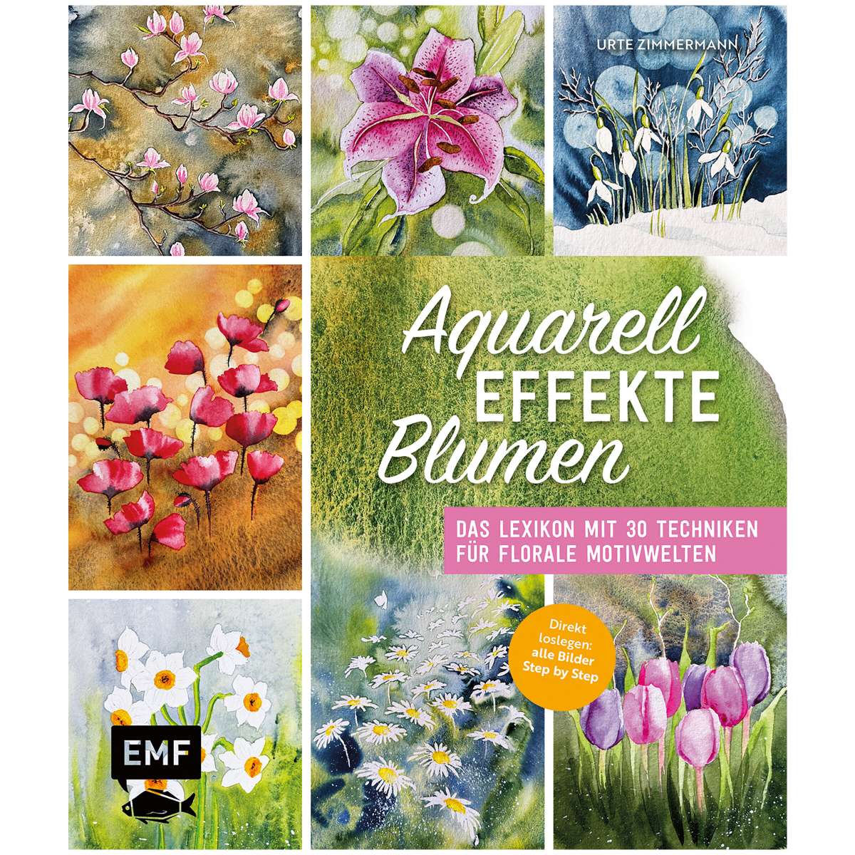 Edition Michael Fischer Aquarell-Effekte Blumen | boesner ...