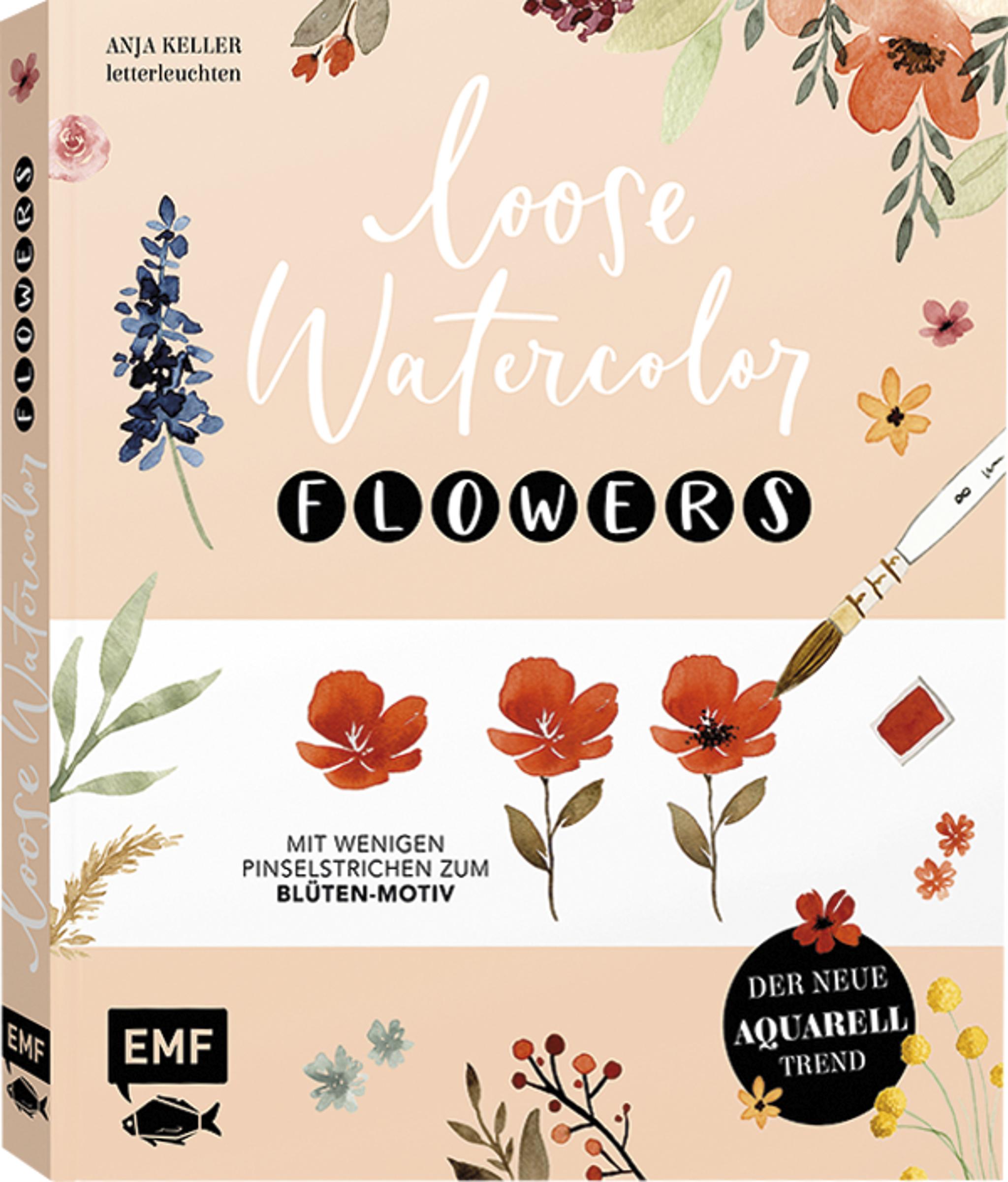 Edition Michael Fischer Loose Watercolor – Flowers | boesner ...