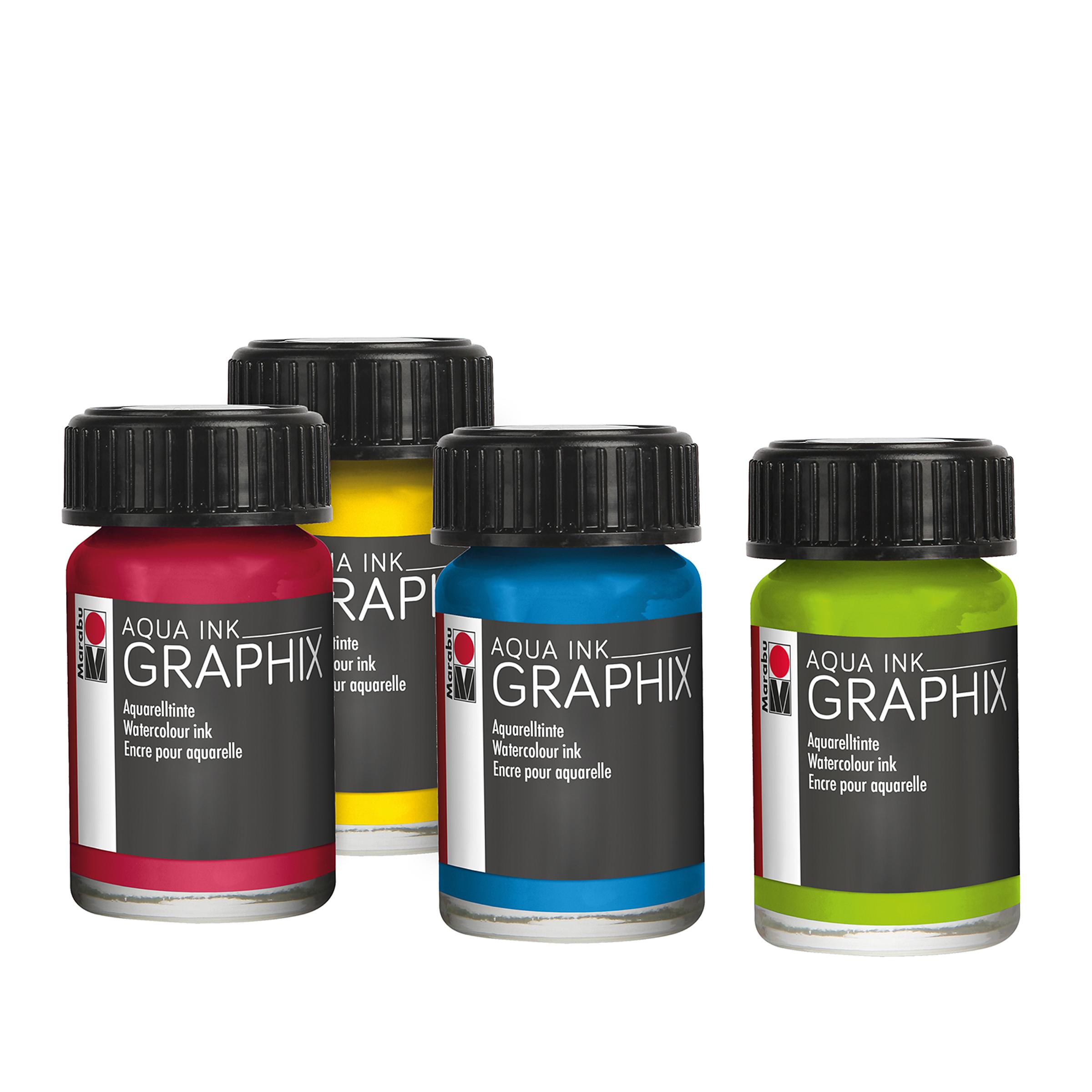 Marabu Aqua Ink Graphix | boesner - Professionelle Künstlermaterialien ...