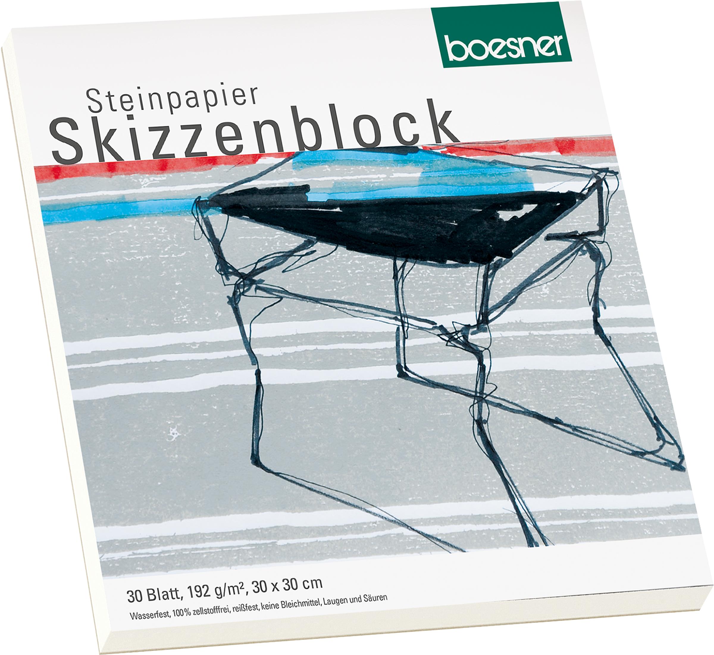 boesner Steinpapier-Skizzenblock | boesner - Professionelle Künstlermaterialien und ...