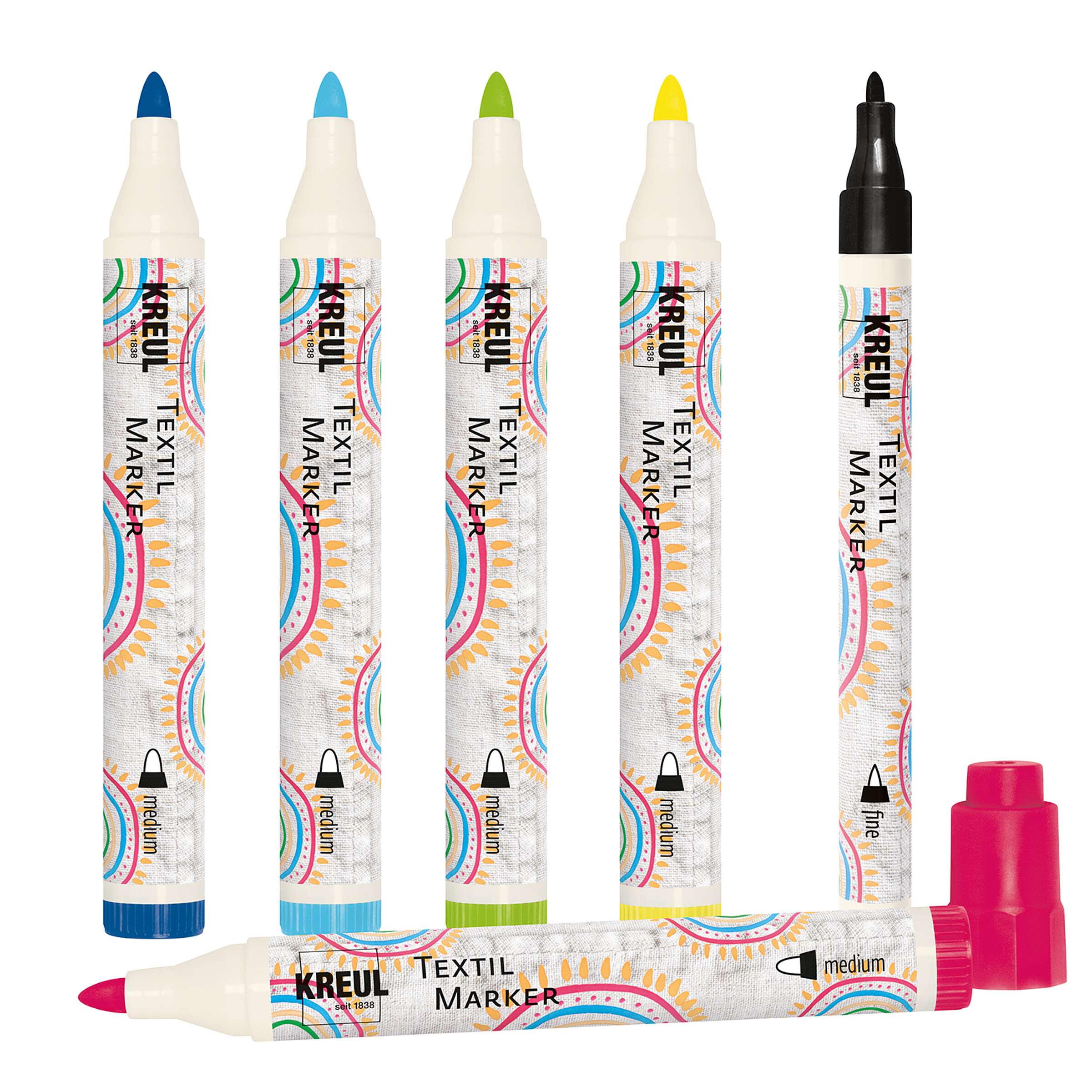 Kreul Textil Marker | boesner - Professionelle Künstlermaterialien und ...